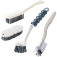 Multi-Purpose Scrub Brush Set - 4 Pack Kitchen Cleaning Brushes with ...