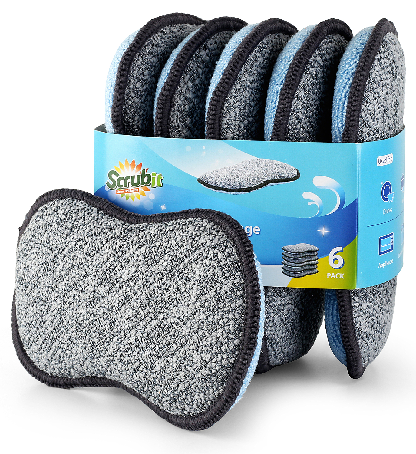 S.O.S. All Surface Scrub Sponge - Walmart.com