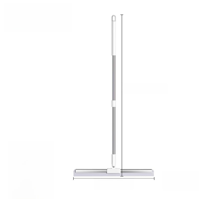 Multi-Purpose Silicone Rubber Broom with Extended Handle - Magic Dry ...