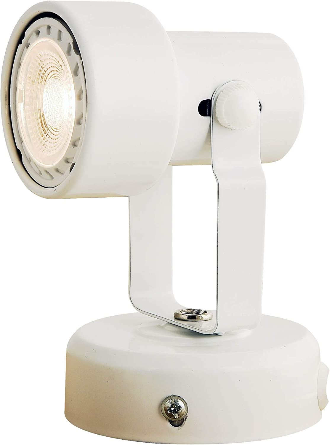 Multi Purpose Spotlight Desk Wall Mount Accent Lamp with Plug in Cord ...