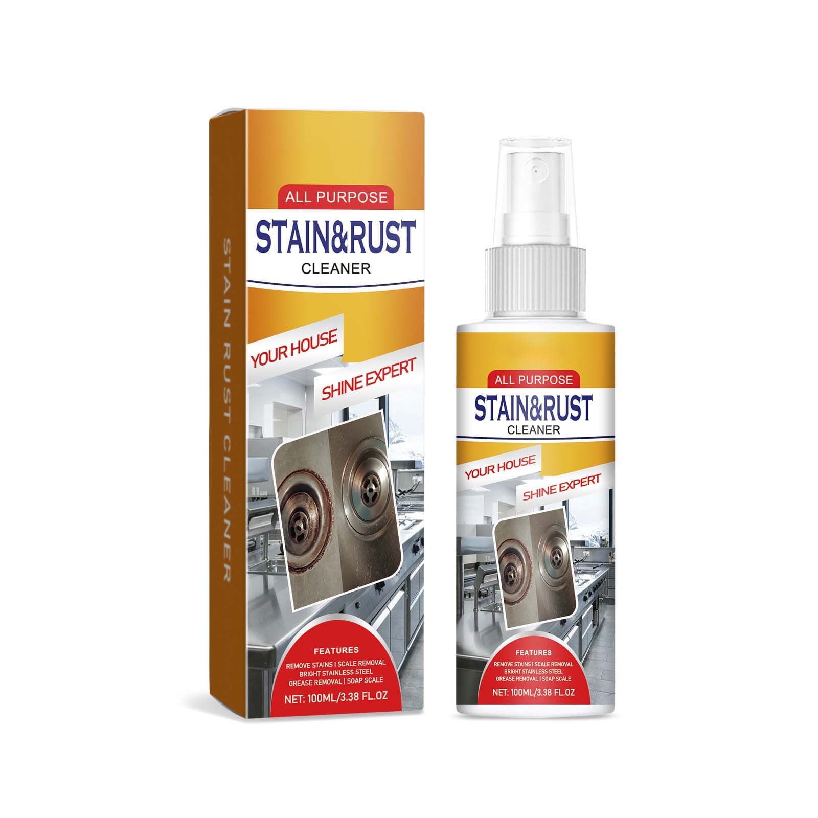 Multi-Purpose Stain Cleaner Powerful Cleaning Degreaser Stain Remover Stain Remover Kitchen ...