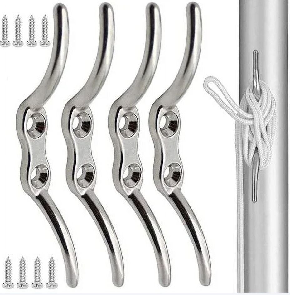 Multi-Purpose Stainless Steel 316 Cleats, Water Resistant Marine Deck ...