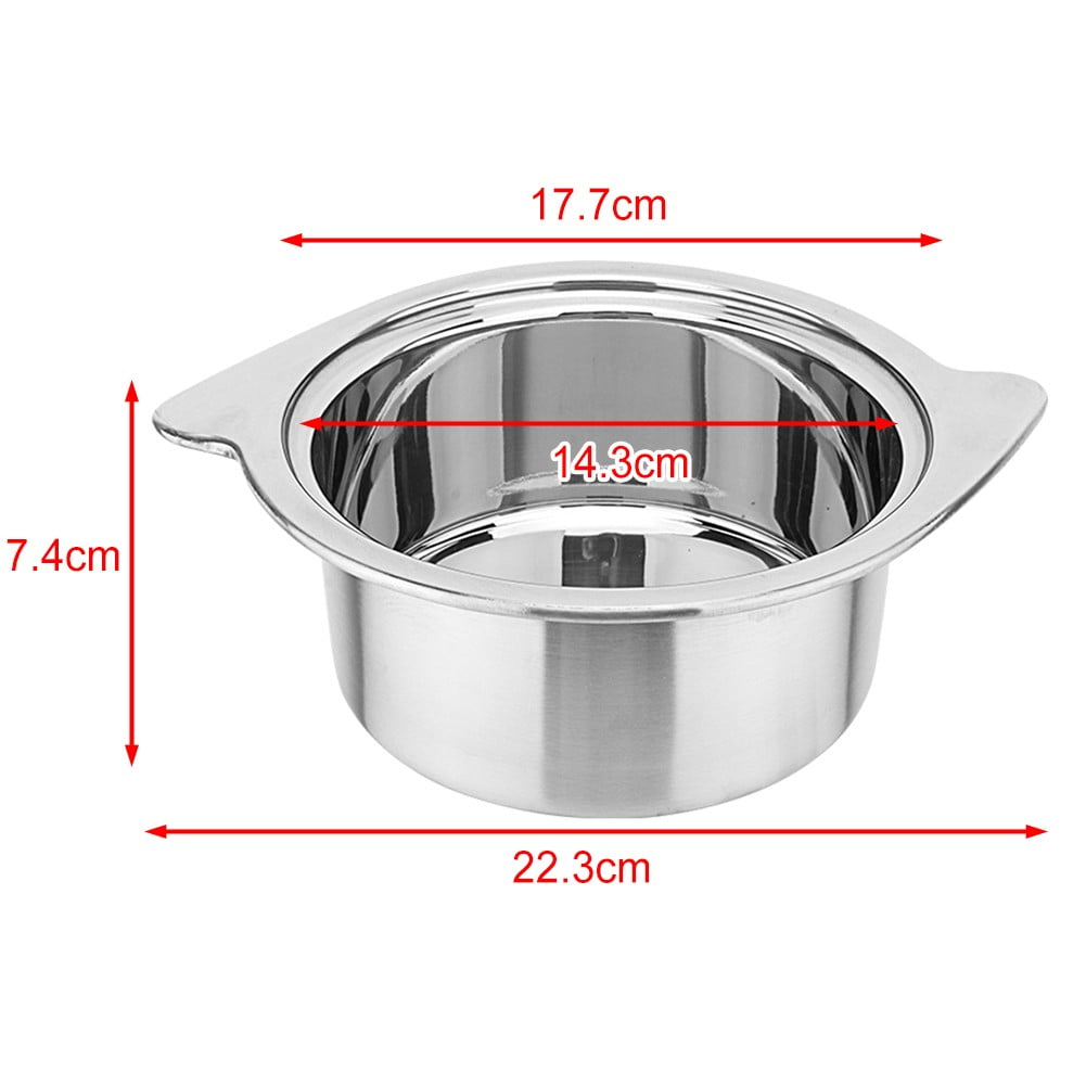 Multi-Purpose Stainless Steel Cooking Pot Single Double-Cooker Ramen ...