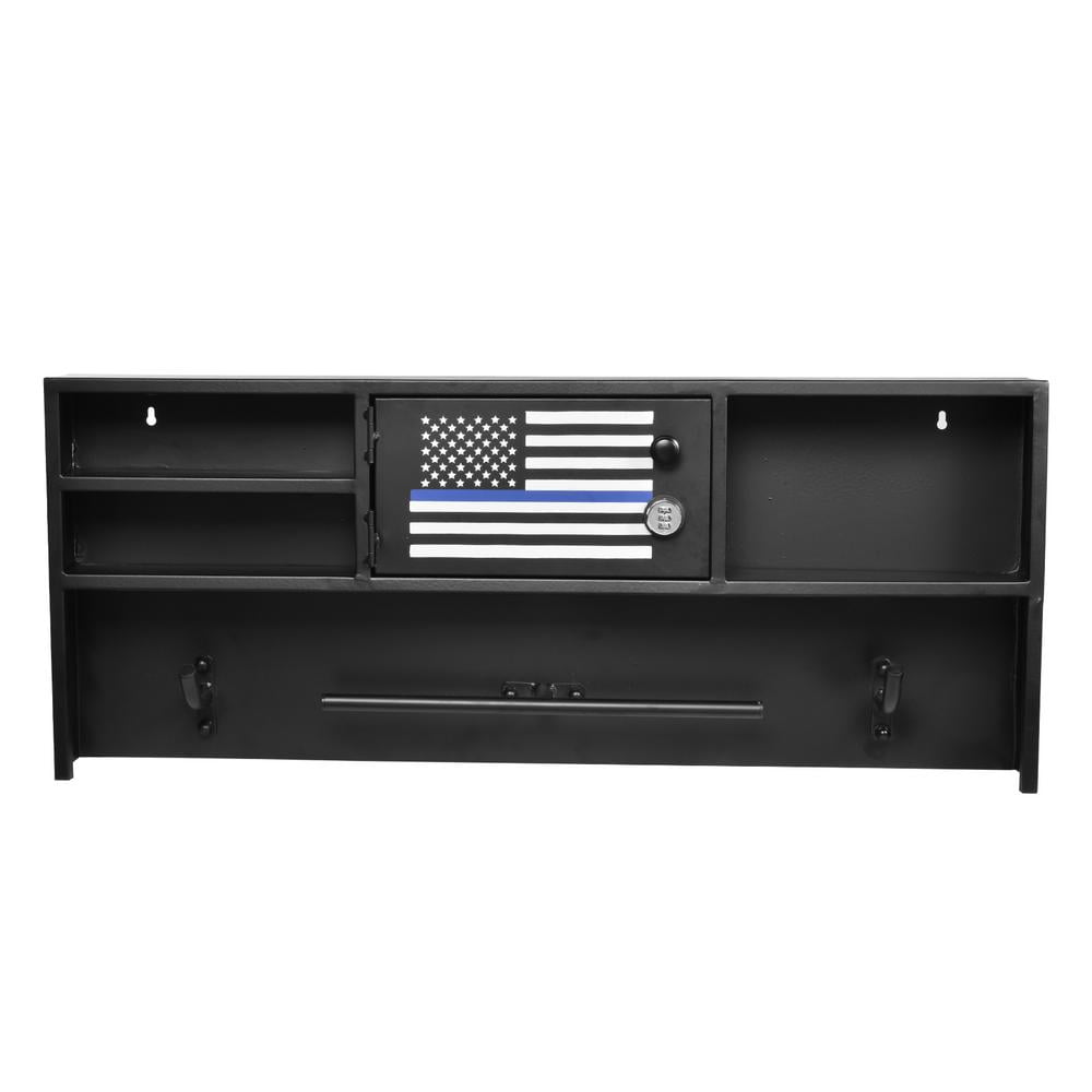 Multi-Purpose Wall-Mounted Gear Rack with Lock, Storage for Equipment ...