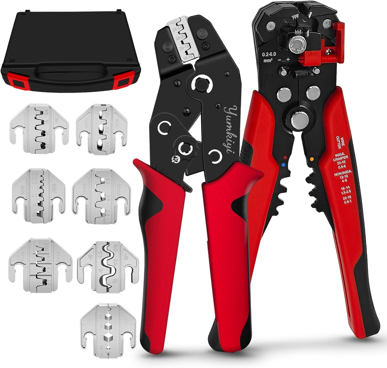 Multi-Purpose Wire Stripper Kit with Terminal Crimping Tool - Features ...