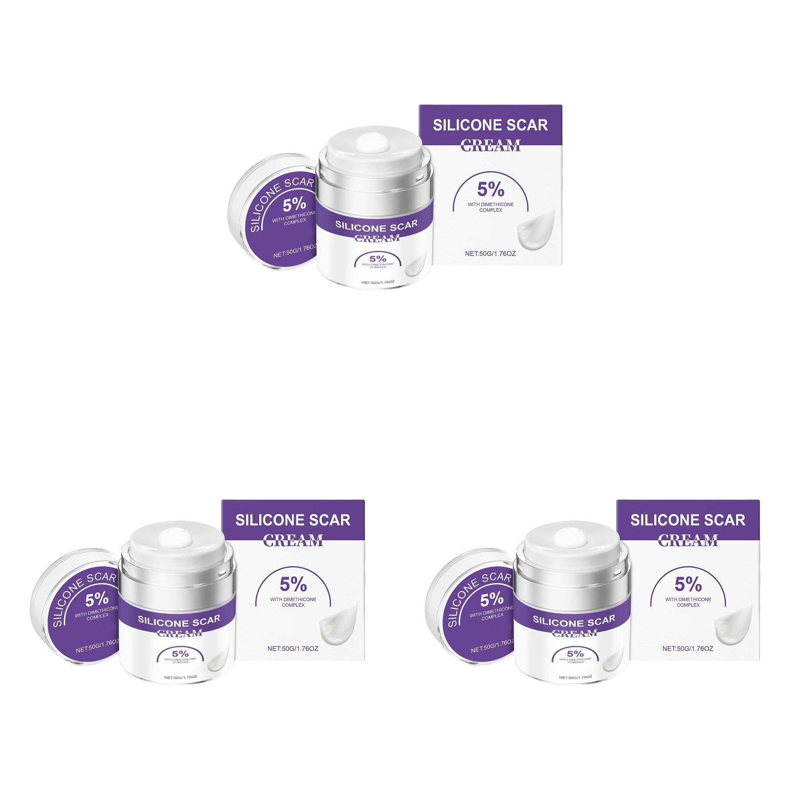 Multi-Scar Care: Advanced Scar Cream & Silicone Gel for Old/New ...