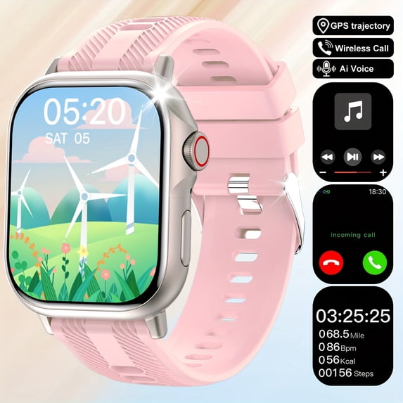 Multi-Scene Leisure Smartwatch with HD Touch Screen, 10-Day Battery ...