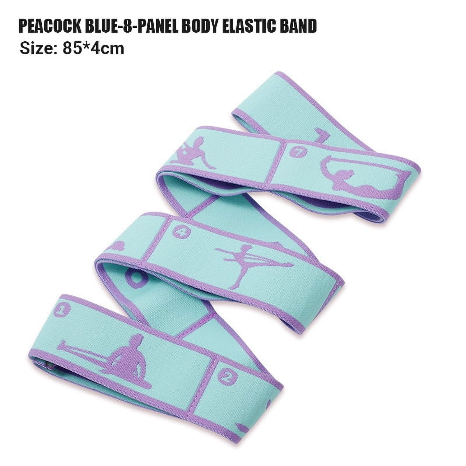Multi-Section Elastic Yoga Resistance Bands Adult Child Dance Training ...
