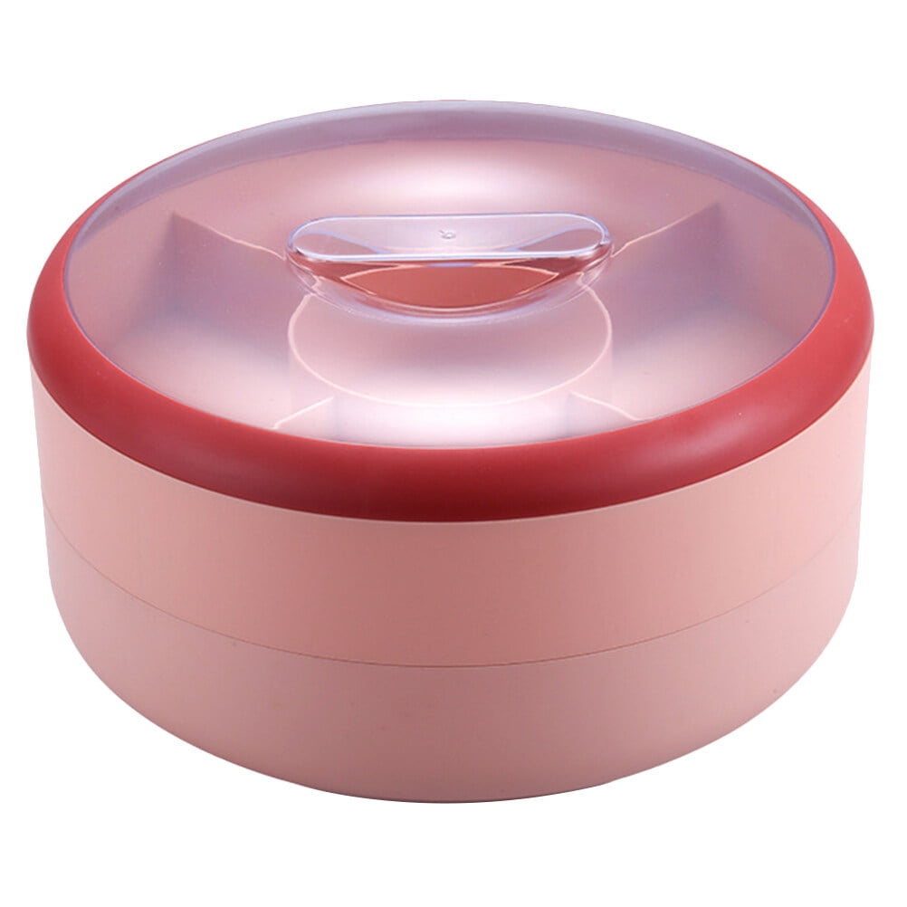 Multi Sectional Snack Serving Tray Dried Fruit Box Storage Container ...