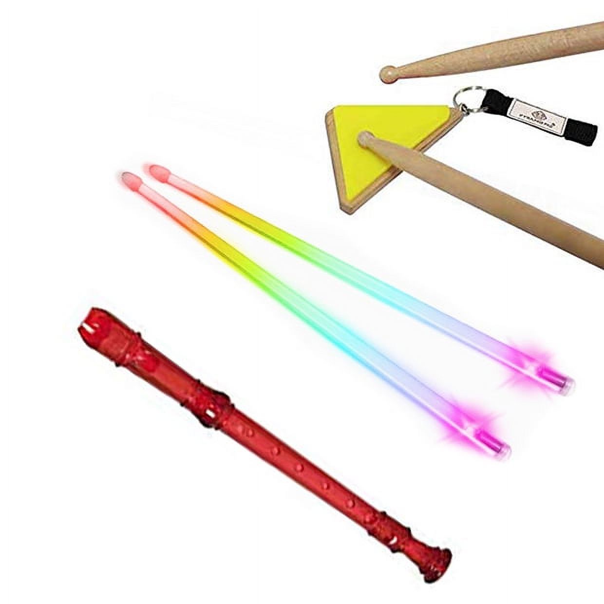 Multi-Sensory Musical Instrument Pack - Pyramid Drum Pad Yellow w ...