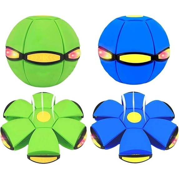 Multi-shaped deformable magic ball / frisbee, featuring 3 lighting ...