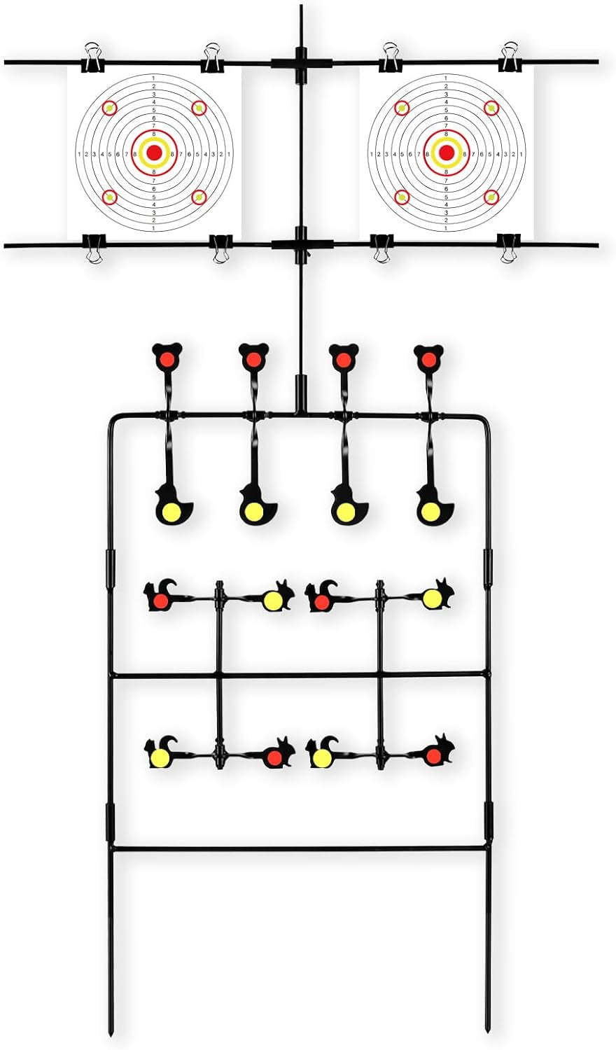 Multi-Shot Air Gun Pellet BB Gun Target 3-Section Detachable with ...