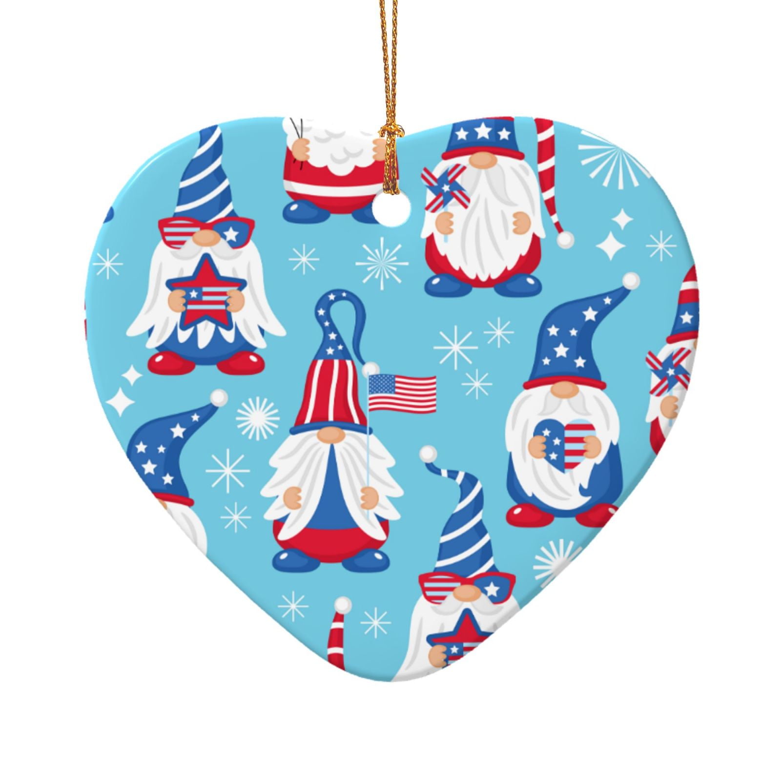 Multi-Size Ceramic Special-Shaped Pendant With Gold Wire Rope Is Easy ...