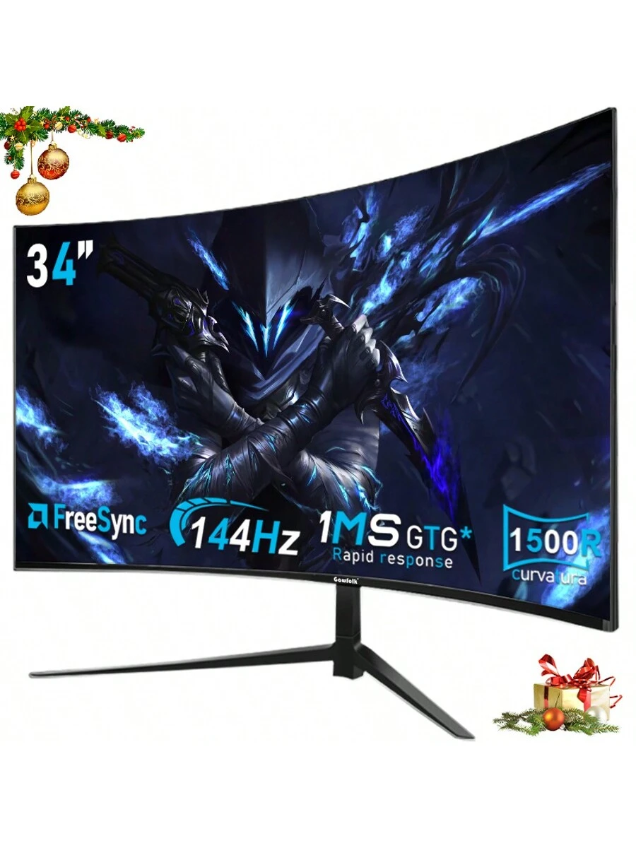 Multi-Size Curved & Flat Displays: 34” 4K 1500R Extra Large Gaming/E ...