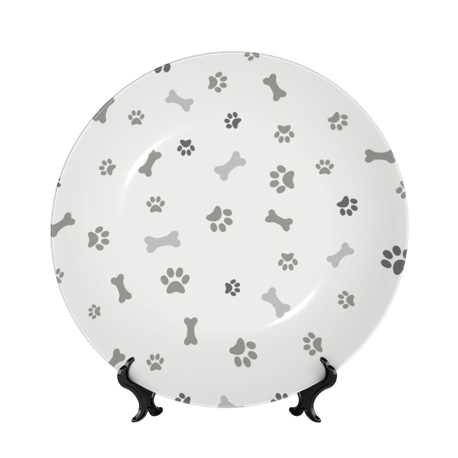 Multi-Size Imitation Bone China Decorative Plate Durable Surface Smooth ...
