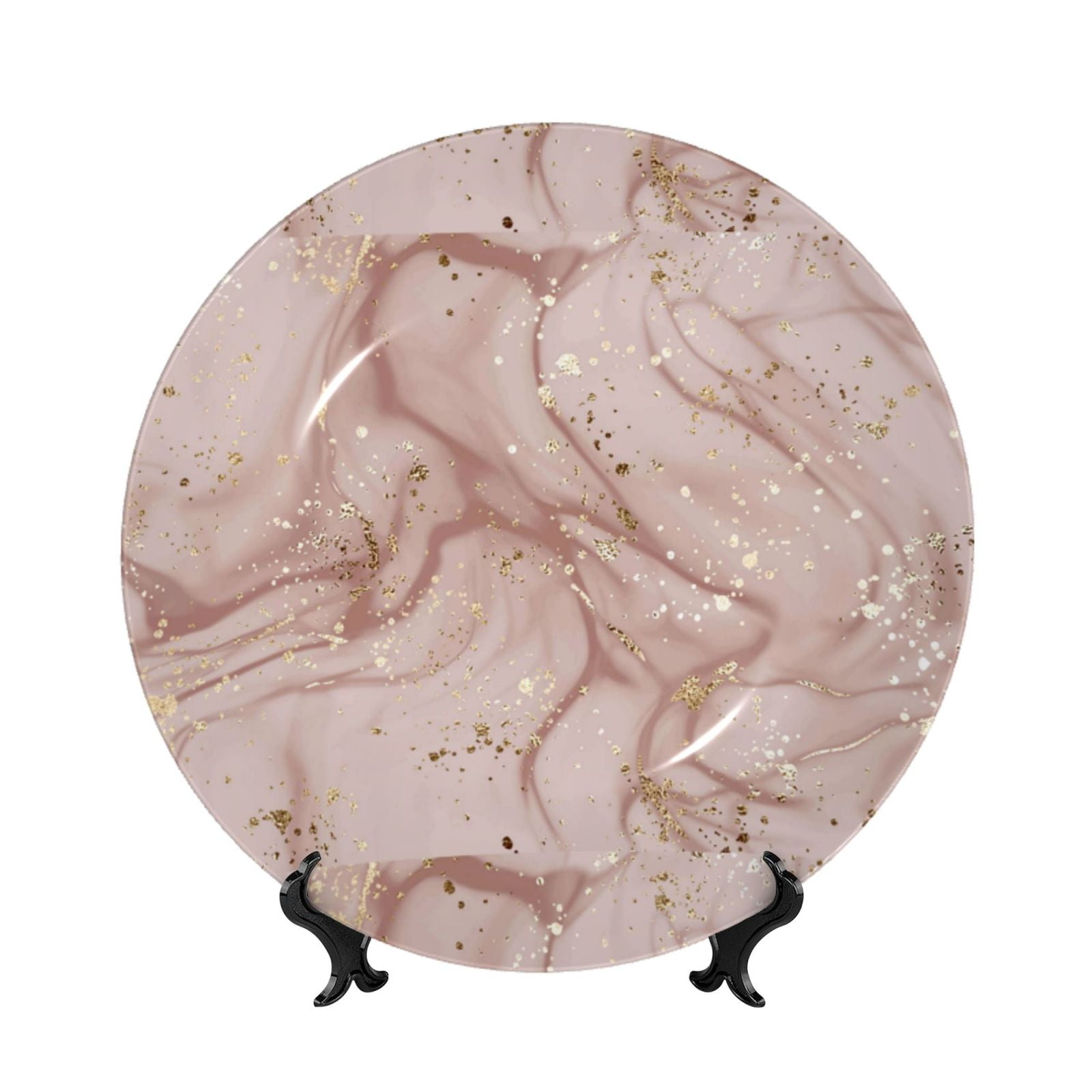 Multi-Size Imitation Bone China Decorative Plate Durable Surface Smooth ...