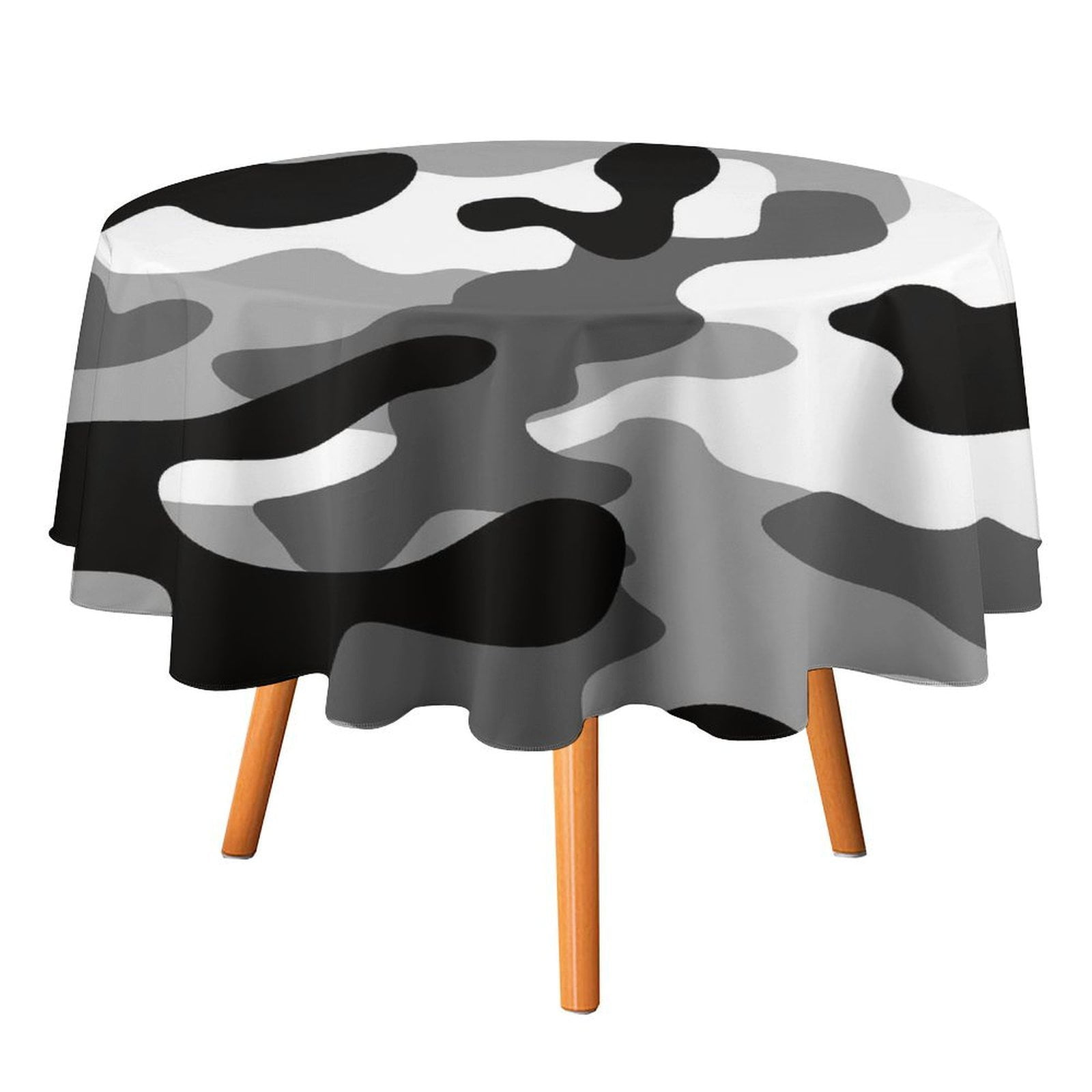 Multi-Size Round Tablecloth Durable And Easy To Clean Wireless Head ...
