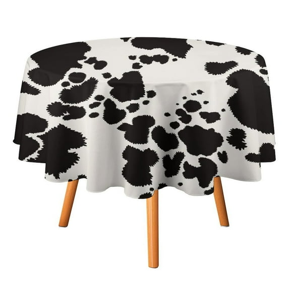 Multi-Size Round Tablecloth Durable And Easy To Clean Wireless Head ...