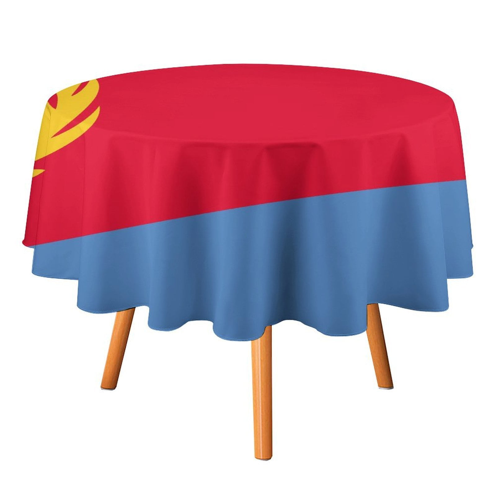 Multi-Size Round Tablecloth Durable And Easy To Clean Wireless Head ...