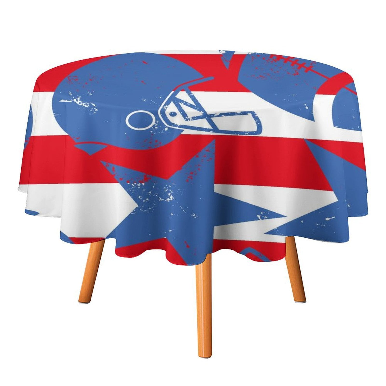 Multi-Size Round Tablecloth Durable And Easy To Clean Wireless Head ...