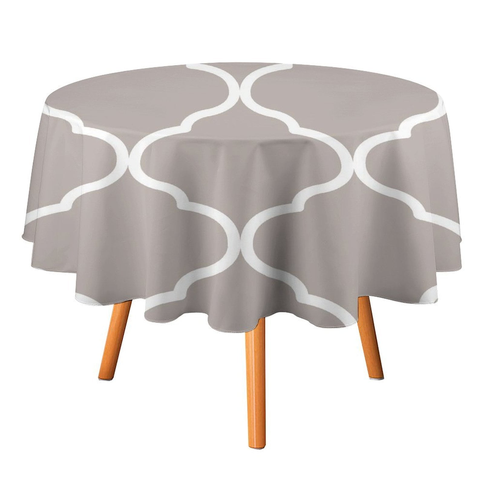 Multi-Size Round Tablecloth Durable And Easy To Clean Wireless Head ...