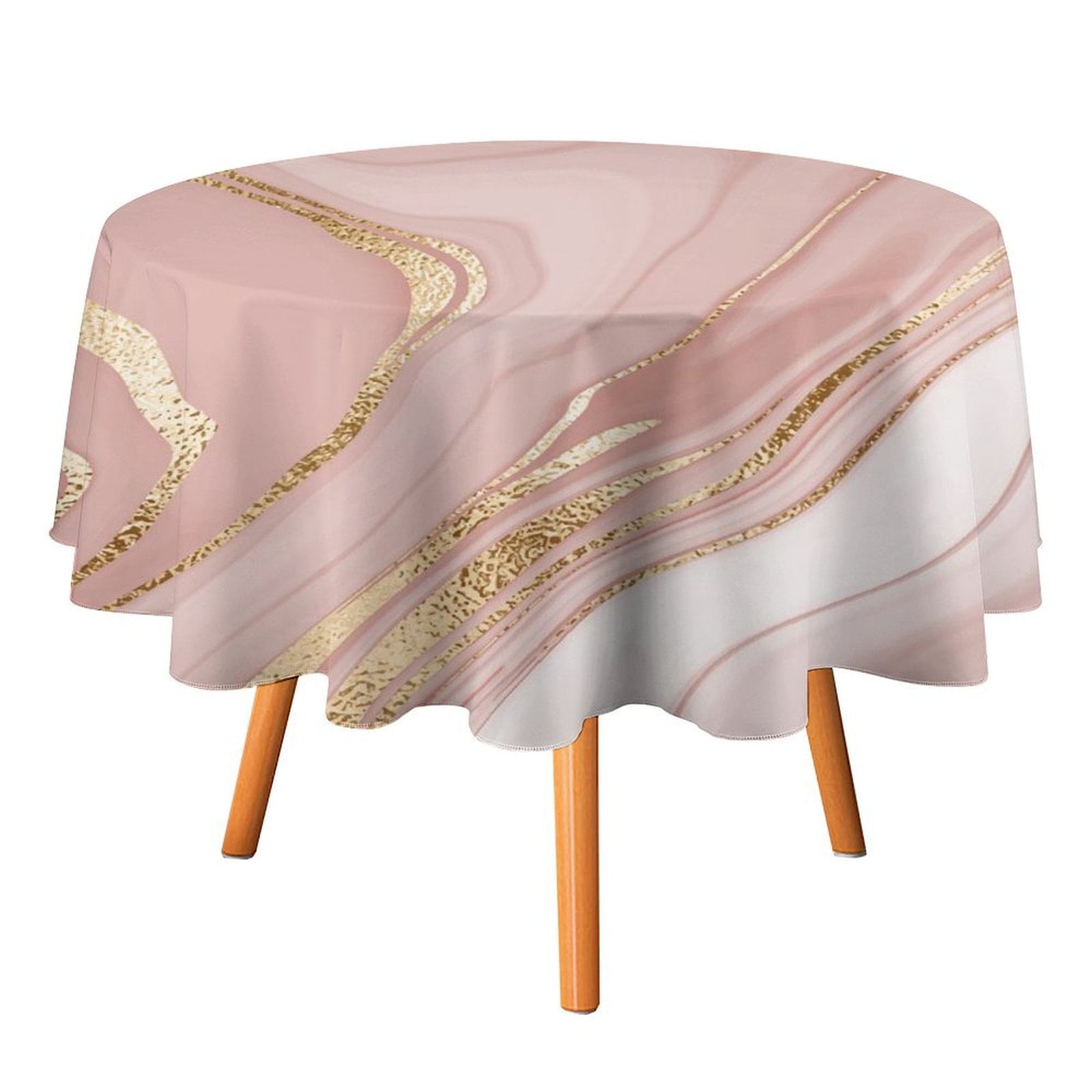 Multi-Size Round Tablecloth Durable And Easy To Clean Wireless Head ...