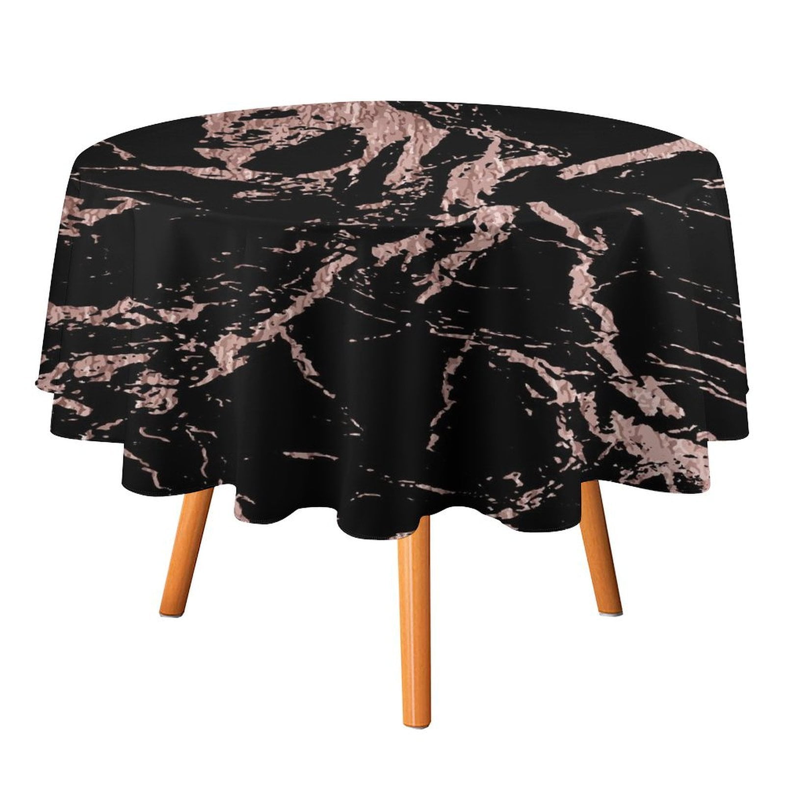 Multi-Size Round Tablecloth Durable And Easy To Clean Wireless Head ...