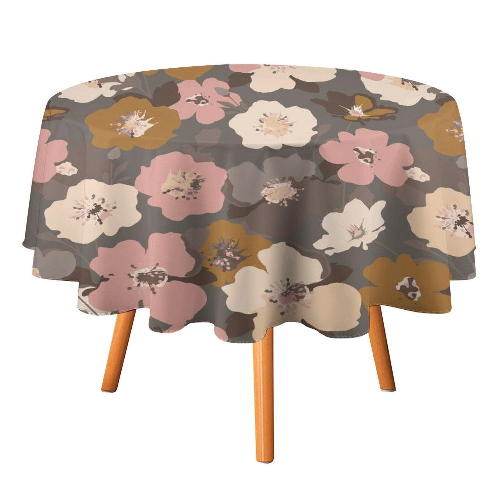 Multi-Size Round Tablecloth Durable And Easy To Clean Wireless Head ...