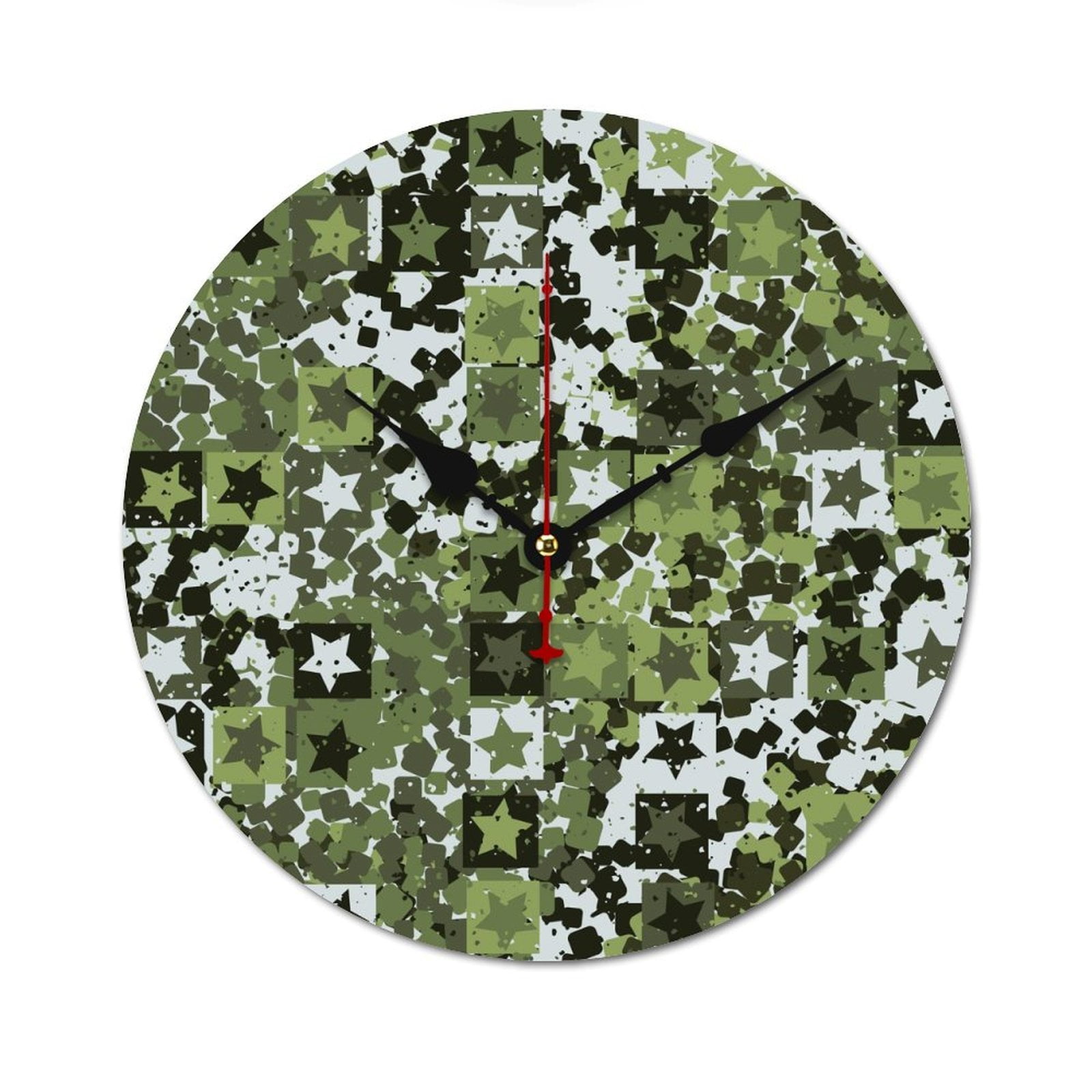 Multi-Sized Wooden Wall Clocks With No Scale Silent Countdown Easy To ...