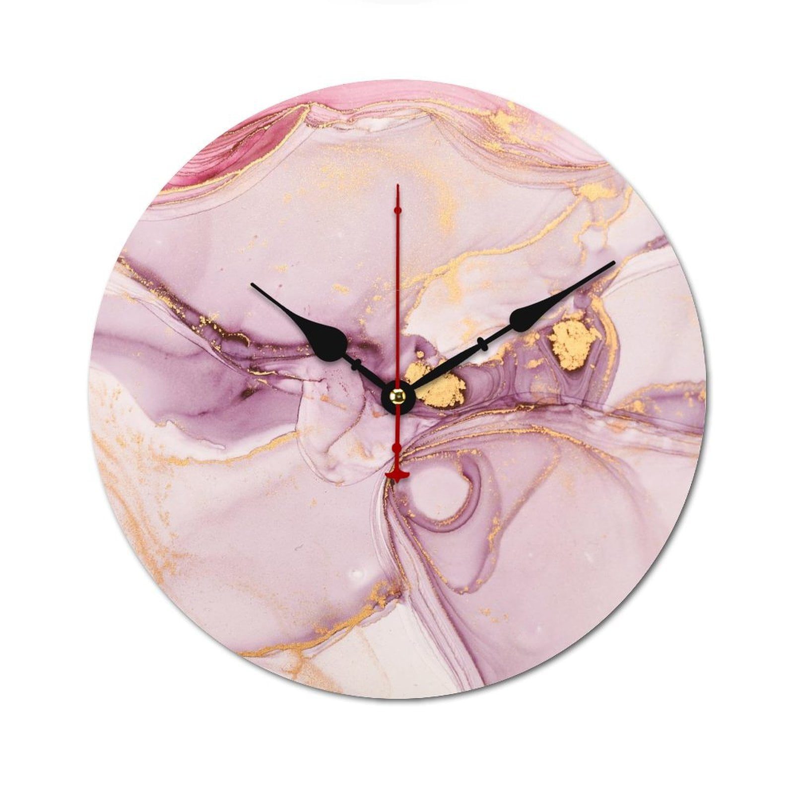 Multi-Sized Wooden Wall Clocks With No Scale Silent Countdown Easy To ...