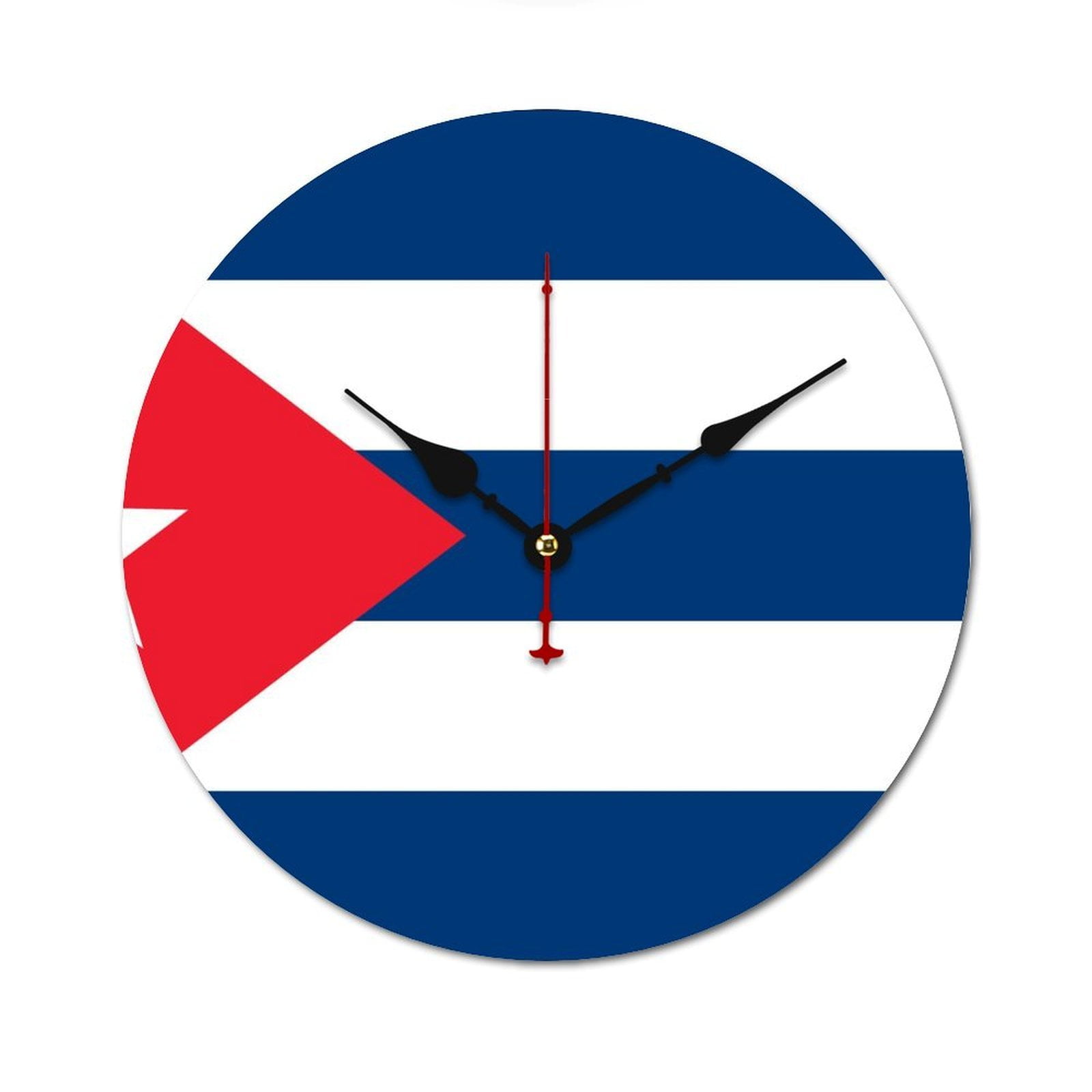 Multi-Sized Wooden Wall Clocks With No Scale Silent Countdown Easy To ...