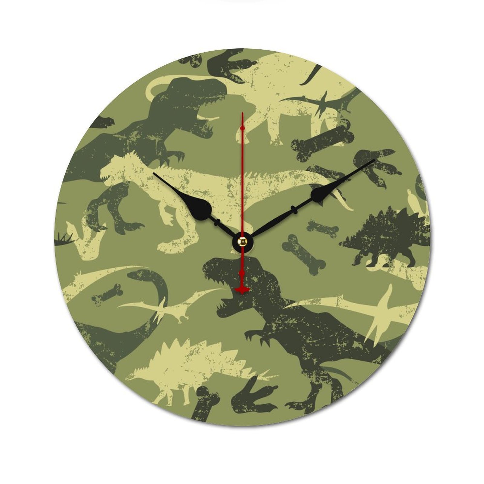 Multi-Sized Wooden Wall Clocks With No Scale Silent Countdown Easy To ...