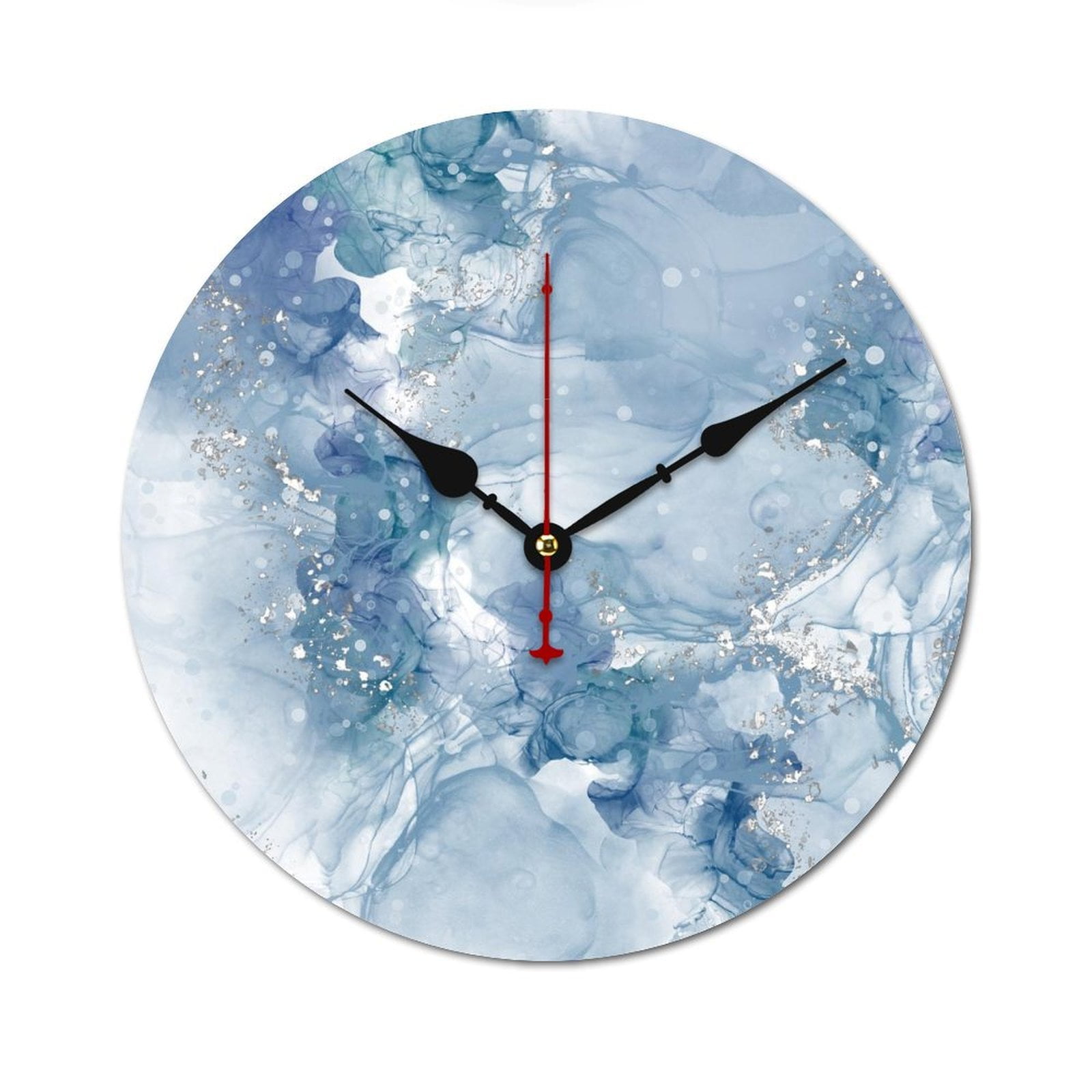 Multi-Sized Wooden Wall Clocks With No Scale Silent Countdown Easy To ...