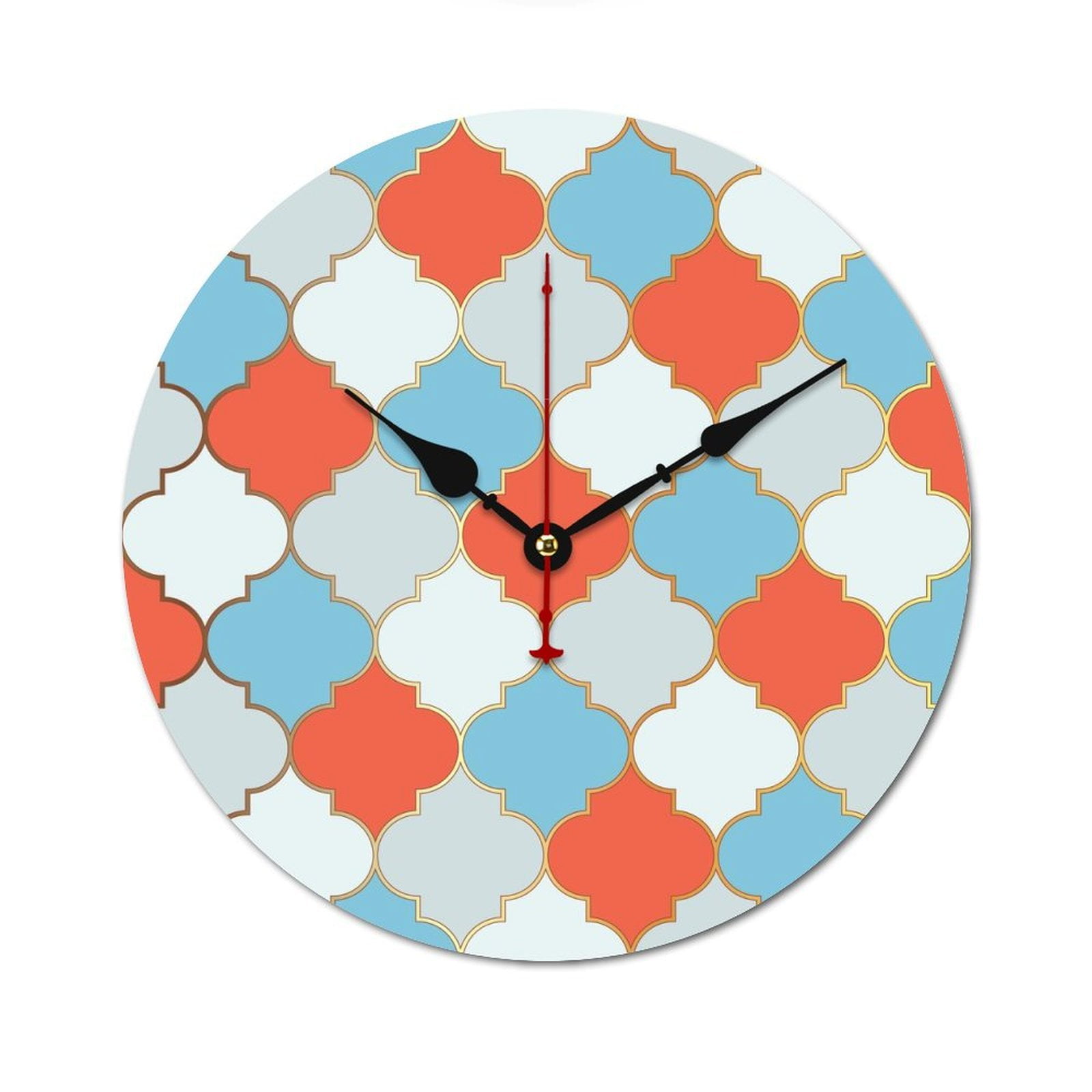 Multi-Sized Wooden Wall Clocks With No Scale Silent Countdown Easy To ...