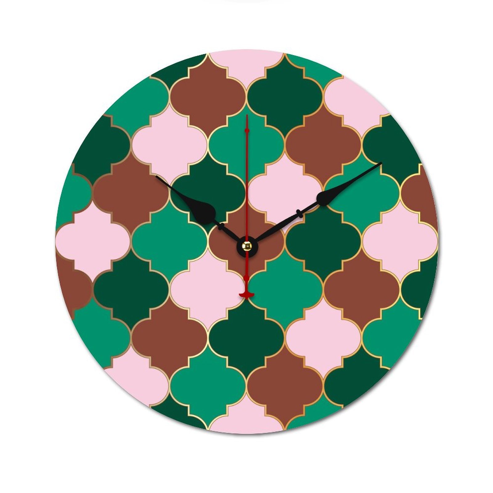 Multi-Sized Wooden Wall Clocks With No Scale Silent Countdown Easy To ...
