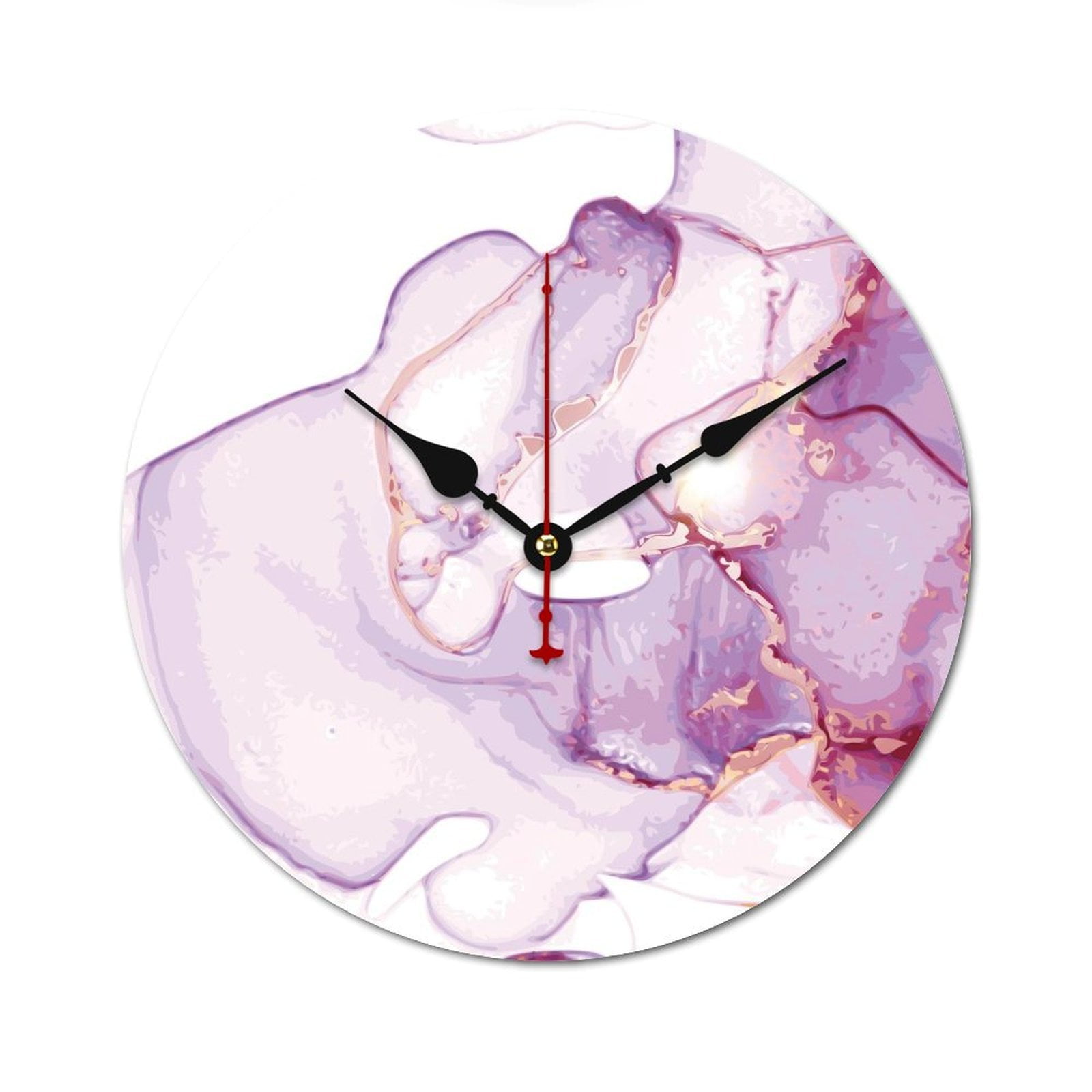 Multi-Sized Wooden Wall Clocks With No Scale Silent Countdown Easy To ...
