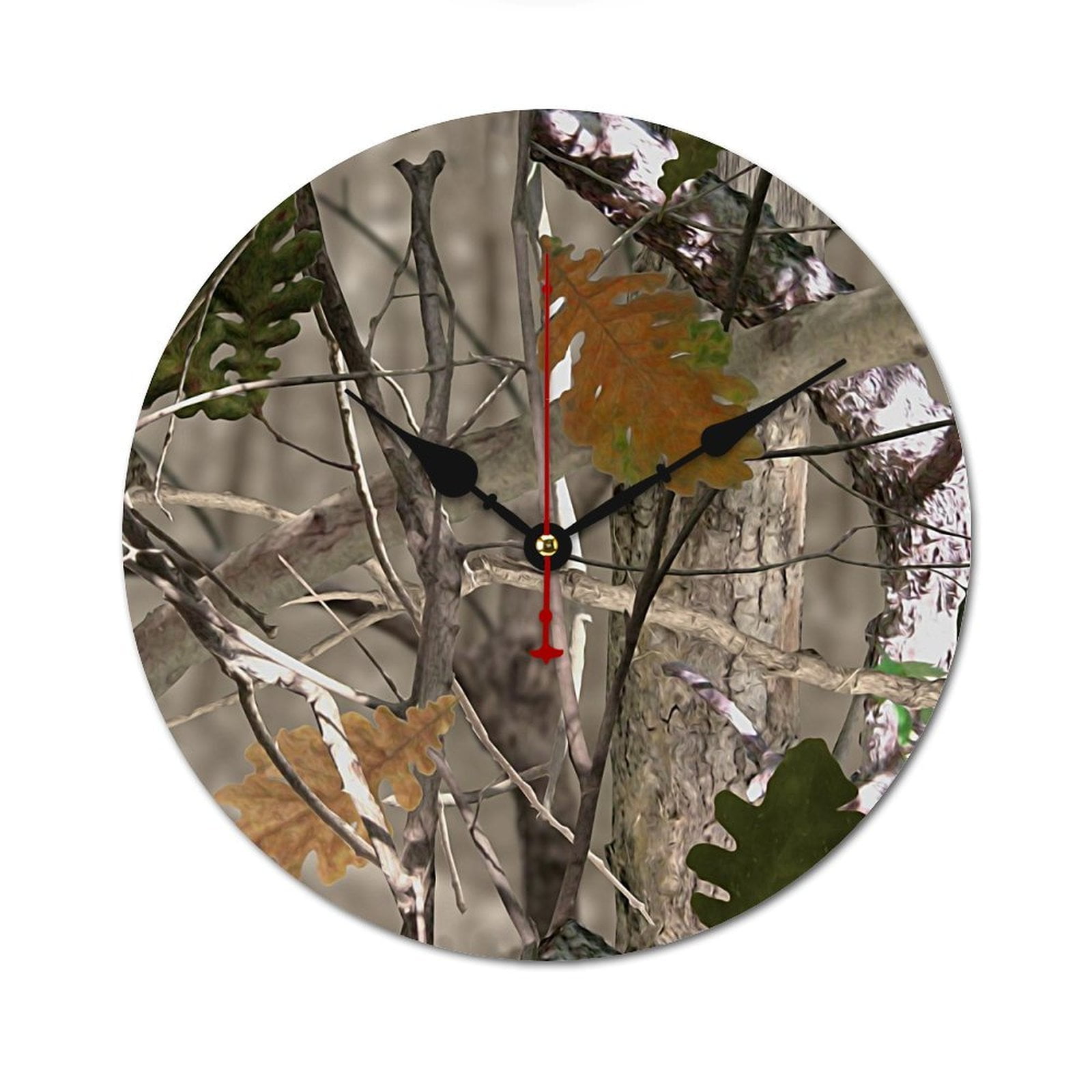 Multi-Sized Wooden Wall Clocks With No Scale Silent Countdown Easy To ...
