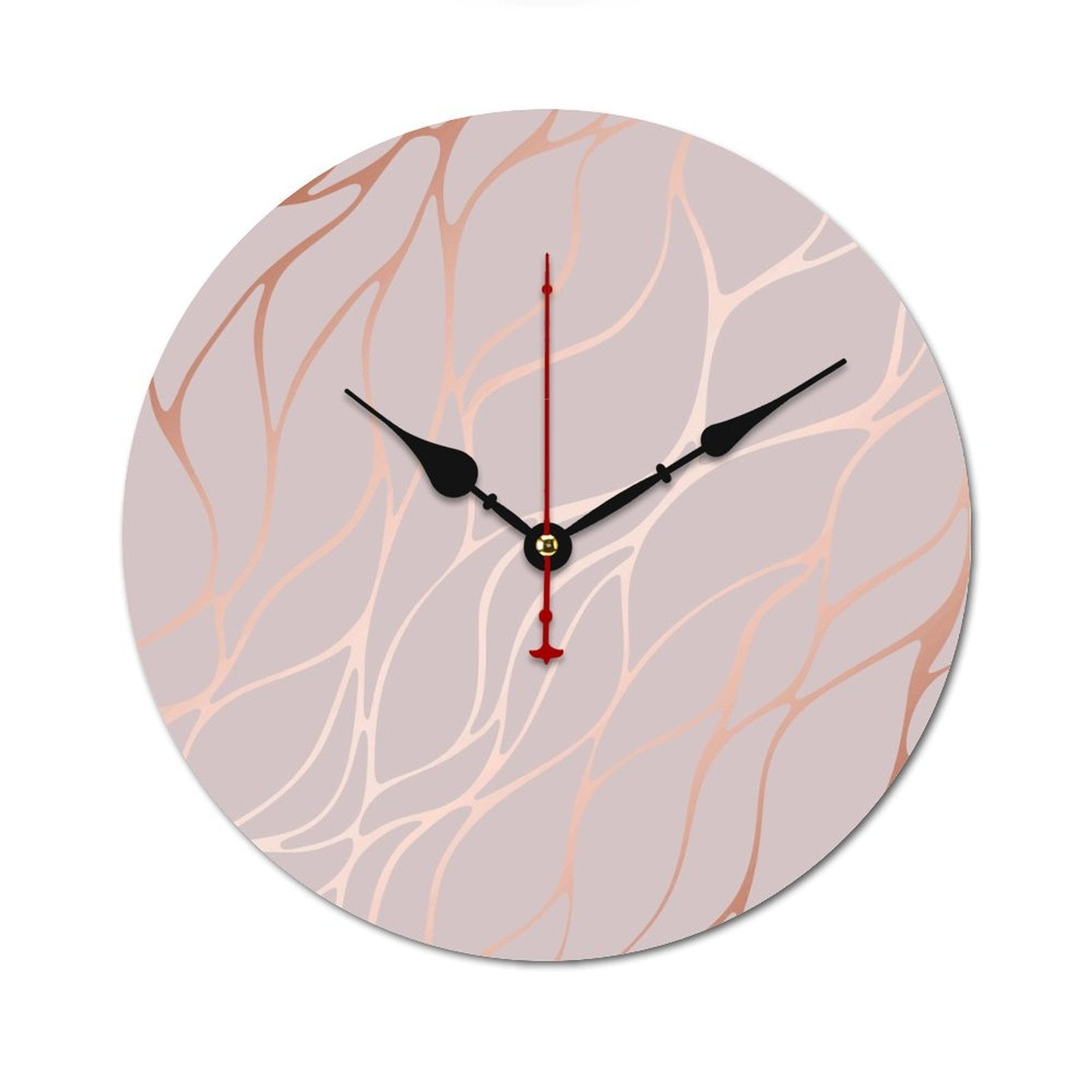 Multi-Sized Wooden Wall Clocks With No Scale Silent Countdown Easy To ...