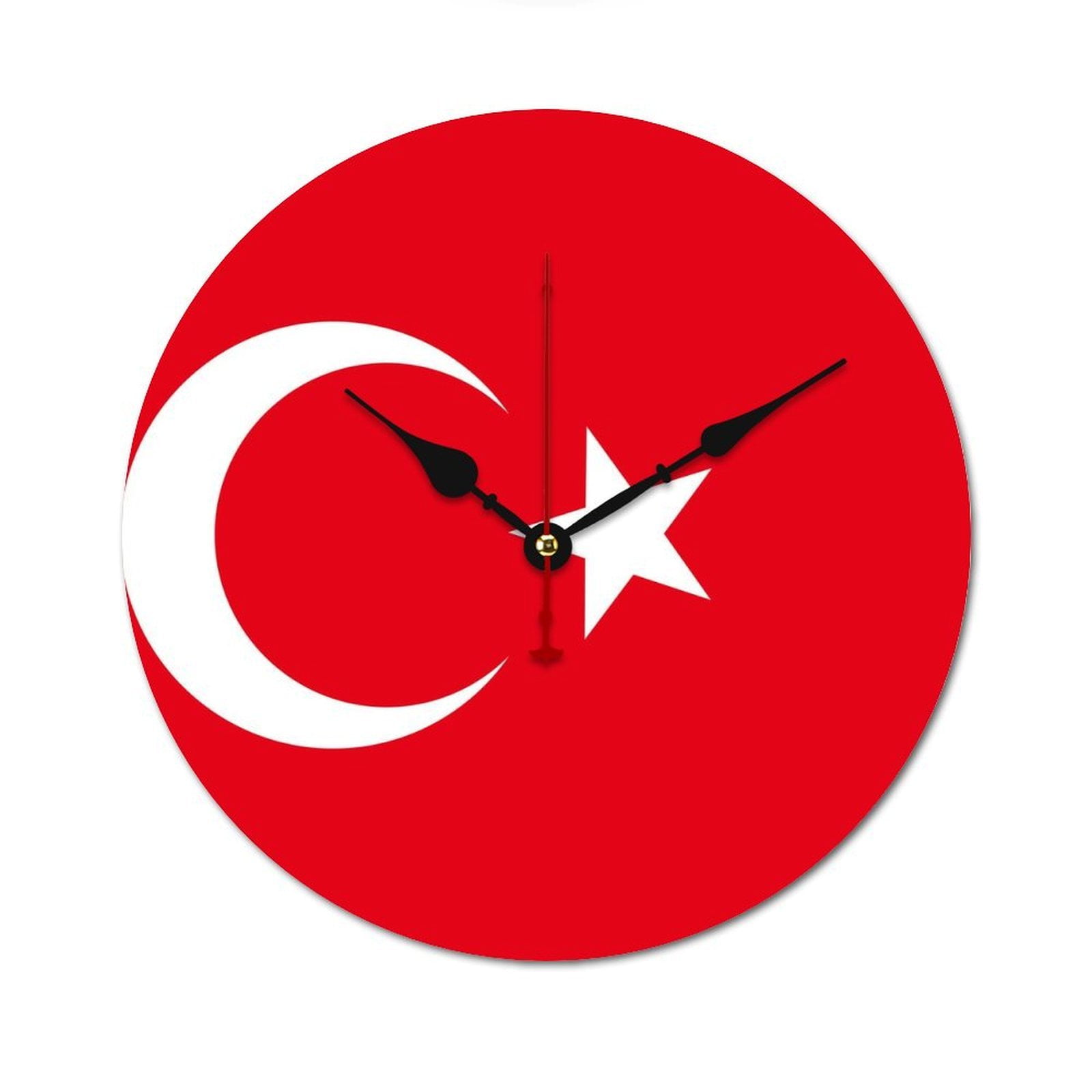 Multi-Sized Wooden Wall Clocks With No Scale Silent Countdown Easy To ...