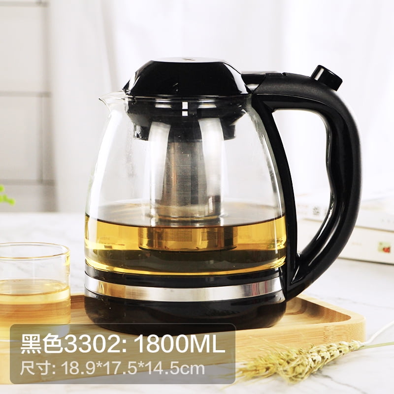 Multi-Specification Heat-Resistant Glass Teapot Single Teapot Suit Home ...