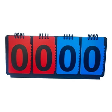 4 Digital Mini Board Table Top Flipper, Portable Scoreboard for Various ...