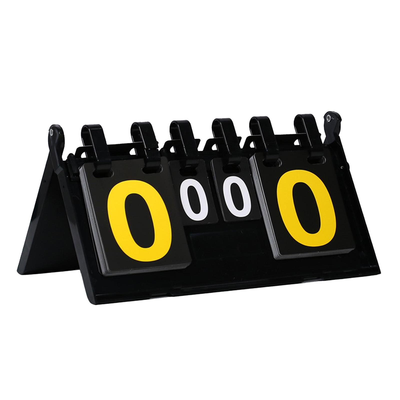 Multi Sports Scoreboard Tabletop Score Flippers Score 0-31 Score ...