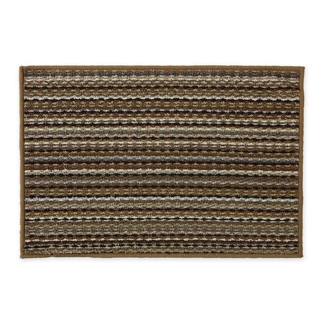 Multi Stripe Printed Nylon Rug 20x30 - Walmart.com