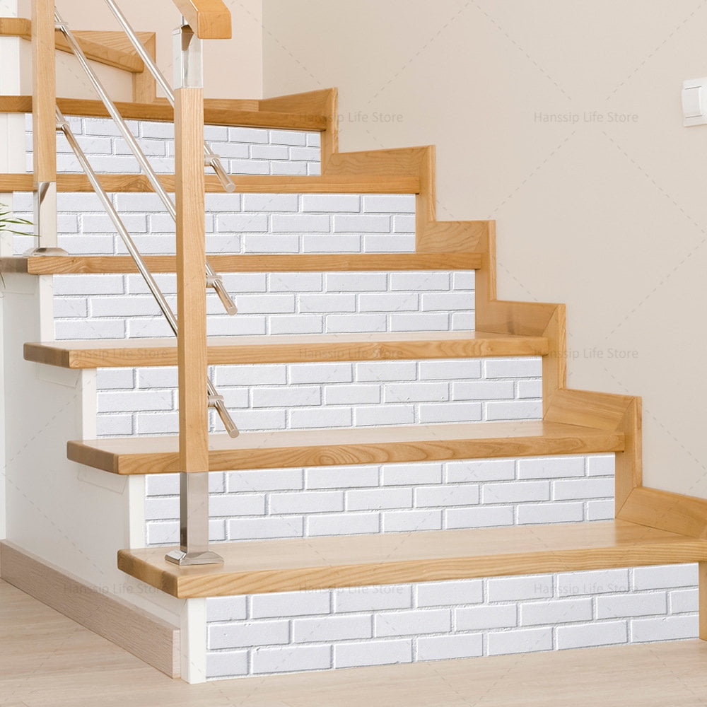 Multi Style 3D Stairs Sticker Staircase Decals Decoration Non-Slip PVC ...
