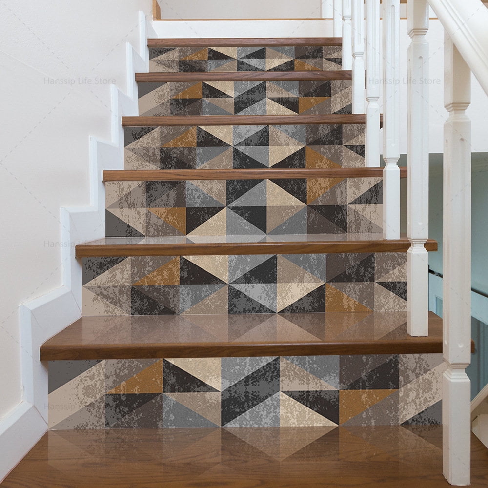 Multi Style 3D Stairs Sticker Staircase Decals Decoration Non-Slip PVC ...