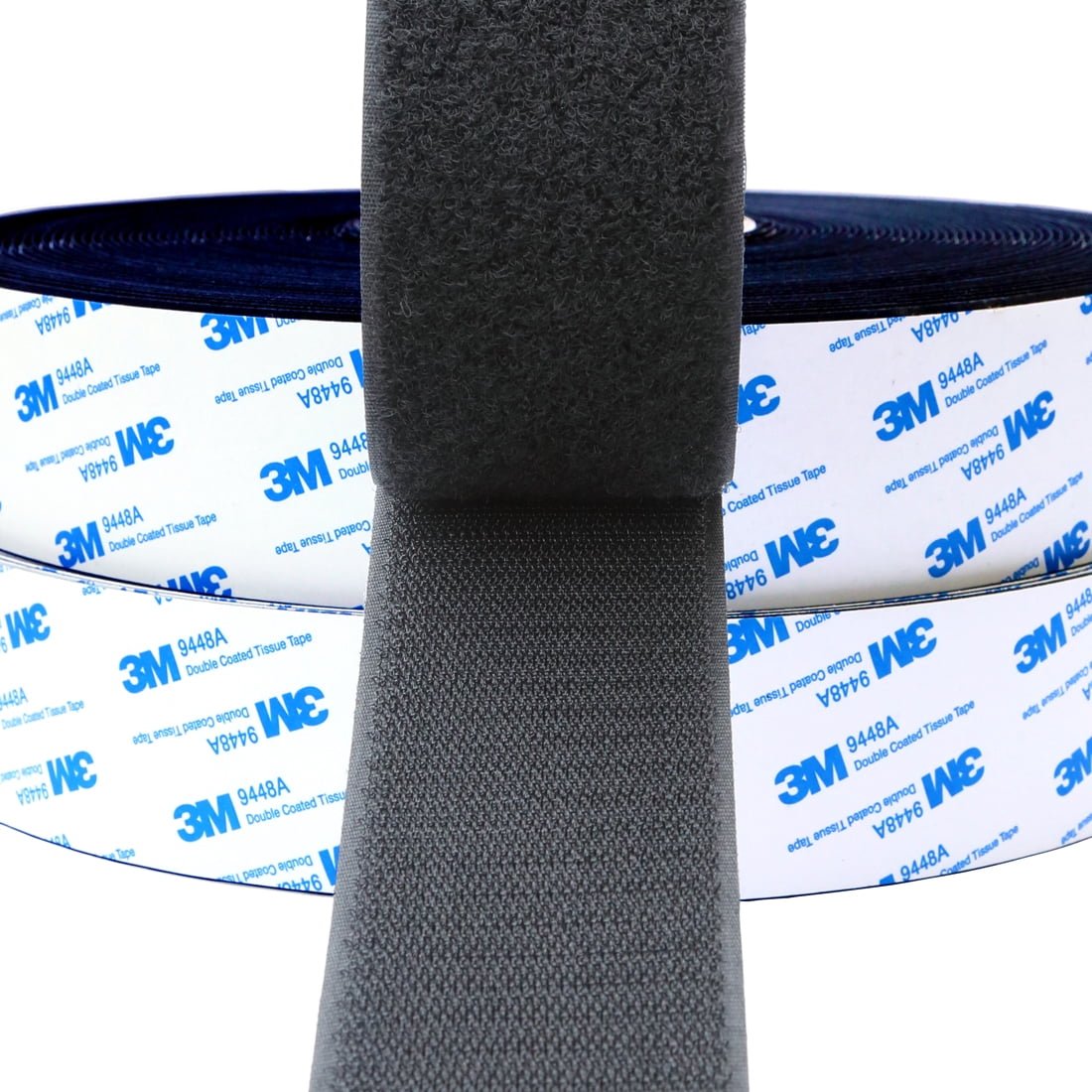 Multi-Surface Black Sticky Back Tape - 50mm Wide Strong Hold for ...