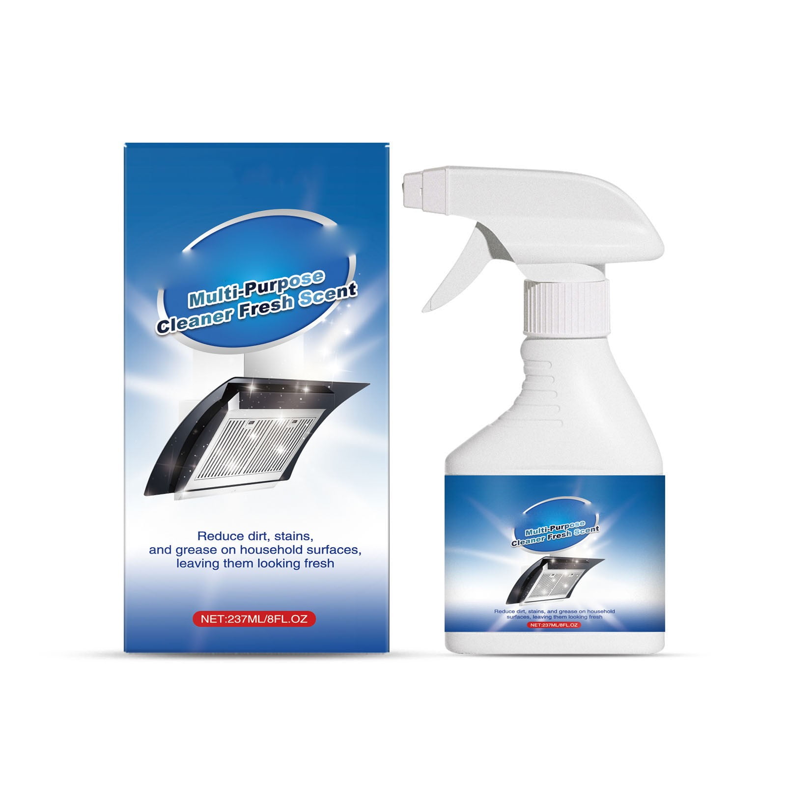 Multi-Surface Cleaner 237Ml For Kitchen Bathroom And Daily Cleaning Gentle Formula Easy To Rinse ...