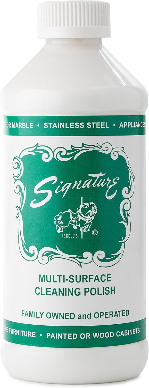 Multi-Surface Cleaner Polish by Signature – 16 oz Bottle for Stainless ...