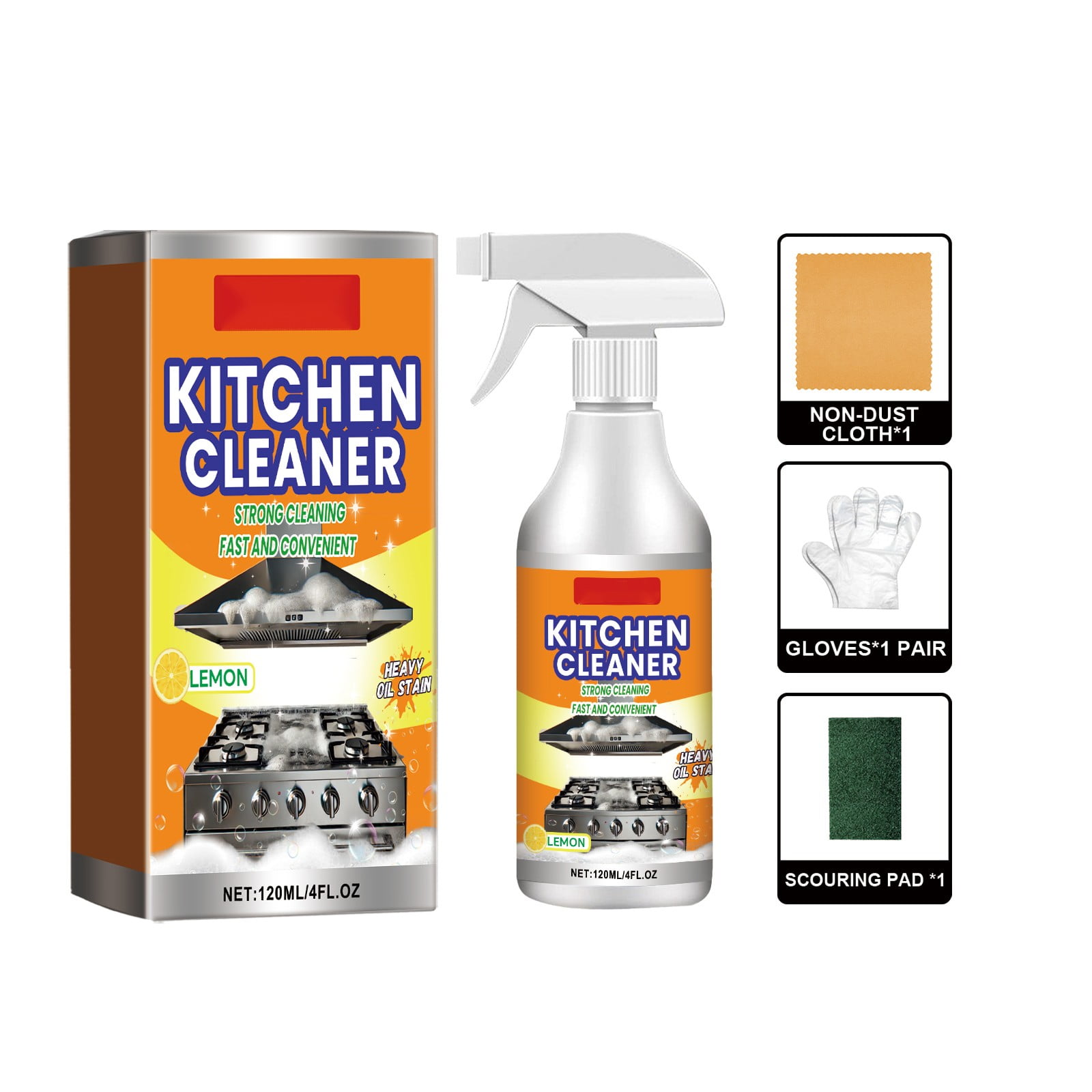 Multi Surface Cleaner All Purpose Cleaner Kitchen Grease Cleaner Kitchen Grease Remover Cleaner ...