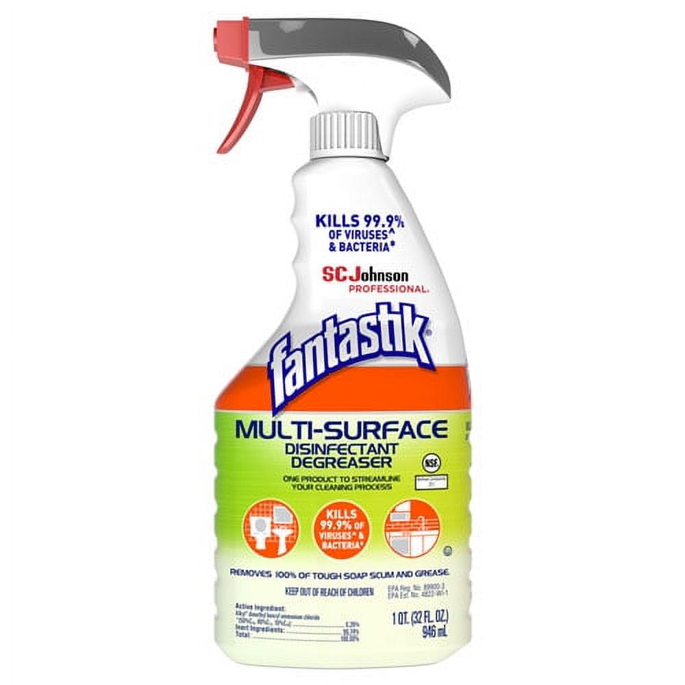Multi-Surface Disinfectant Degreaser, Herbal, 32 Oz Spray Bottle, 8 ...